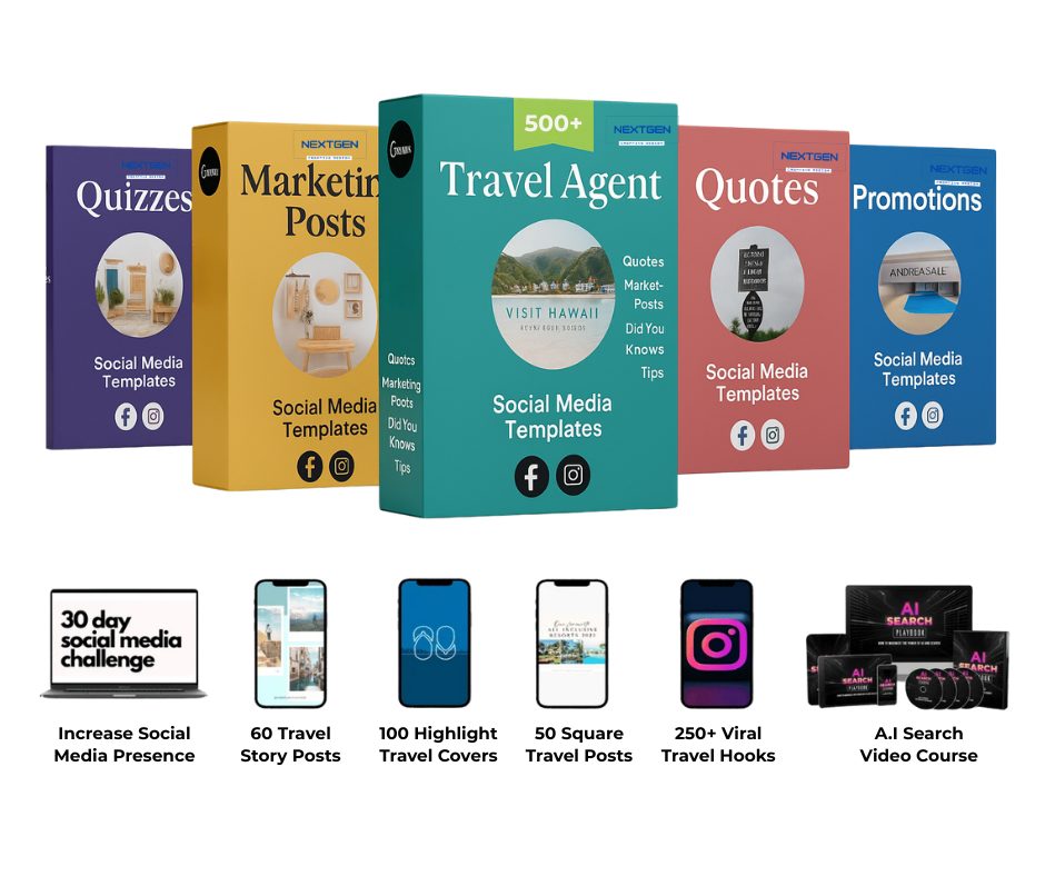 The Ultimate Travel Social Media Bundle – NextGen Creative Design